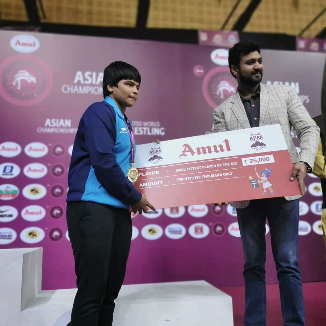 Amul – Asian Wrestling Championships 2020, New Delhi – Creatigies